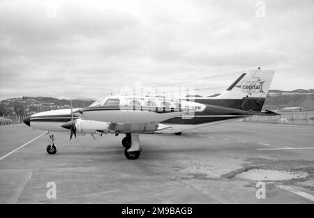 Cessna 402A Utililiner ZK-DHW (msn 402A-0065), of Capital Air Services ...