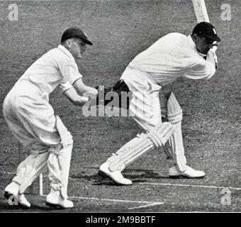 Wally Hammond, England Stock Photo - Alamy