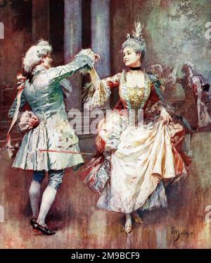 DANCE / MINUET Stock Photo - Alamy