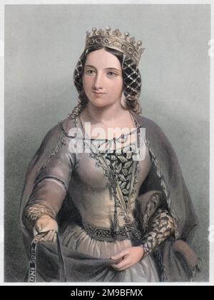 ANNE NEVILLE, Queen of Richard III Stock Photo - Alamy