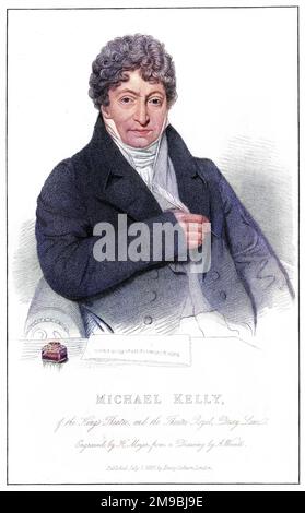 MICHAEL KELLY Actor, singer and composer Stock Photo - Alamy
