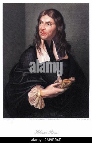 SALVATOR ROSA Italian artist, architect and actor Stock Photo - Alamy