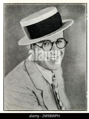 American movie actor Harold Lloyd and his wife Mildred Davis 1925 Stock Photo - Alamy