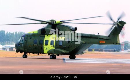 Flyvevabnet - AgustaWestland EH101 Merlin Mk.512 M-513 - 'Rescue 13 ...
