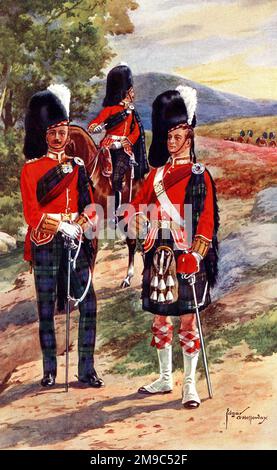 Argyll and Sutherland Highlanders Stock Photo - Alamy