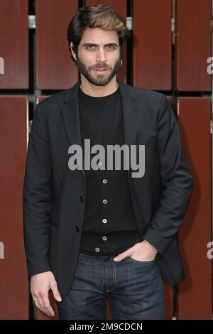Marco Rossetti attends the photocall of Rai tv series "BlacOut2" at Rai ...