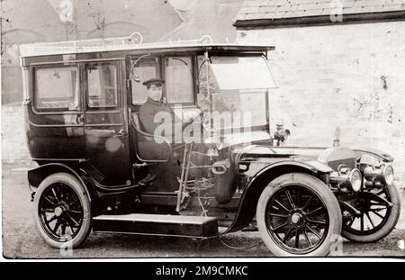 Austin 25-30 engine side Stock Photo - Alamy