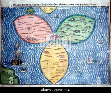 Bunting world map Stock Photo - Alamy