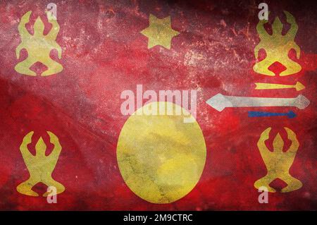 flag of Hmong people. flag representing ethnic group or culture ...