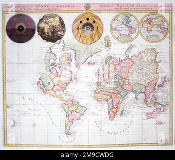 Covens and Mortier. 17th Century Engraving. Map of Spain. Spain Stock ...
