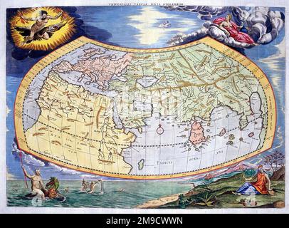 Map of the Old World according to Ptolemy, 2nd century Stock Photo - Alamy