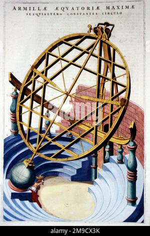 The Tycho instrument armillary is a historical astronomical device ...