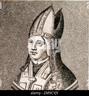 Pope Sylvester I Stock Photo - Alamy
