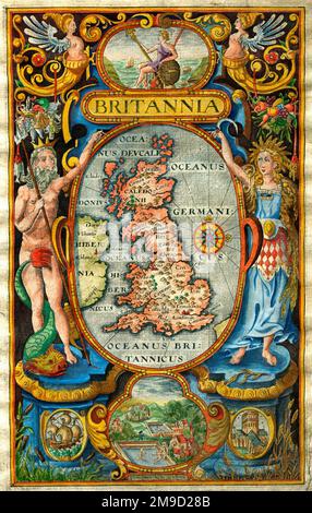 Map of Great Britain Stock Photo - Alamy