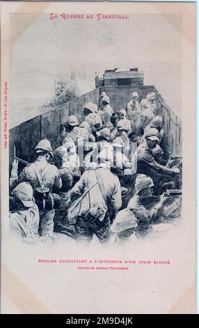 BOER ARMOURED TRAIN Stock Photo - Alamy