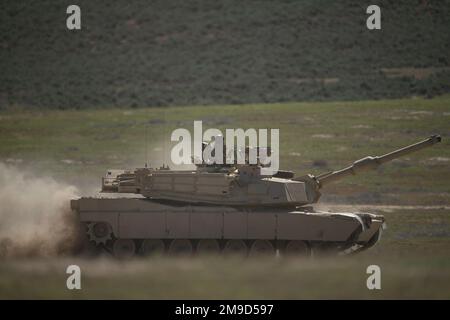 Abrams Tanks from A Company, 2-116th Combined Arms Battalion, 116th ...