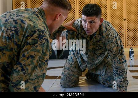 U.S. Marine Corps Pfc. Dylan Bastian, a machine gunner with 1st ...
