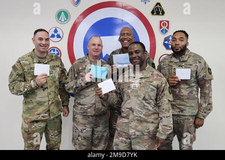 Five out of the 135 birthday cards sent by the 135th Expeditionary ...