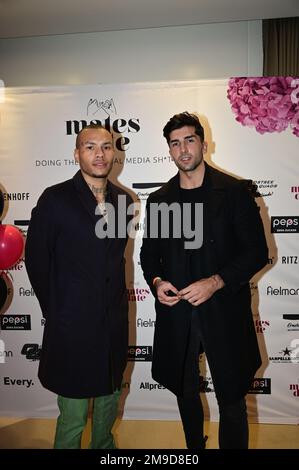 Jonathan Steinig und Julian Dannemann beim Mates Date Influencer Event ...
