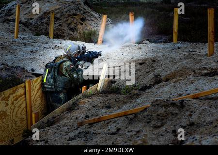 A German soldier assigned to the 212th Panzergrenadier Battalion, 21st ...