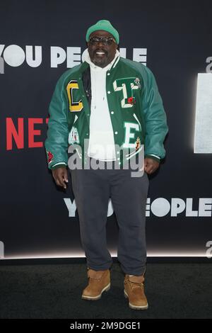 Cedric The Entertainer at the Los Angeles premiere of 'The Karate Kid ...