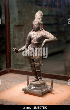 bronze statue of Krishna chola dynasty in meenakshi temple madurai ...