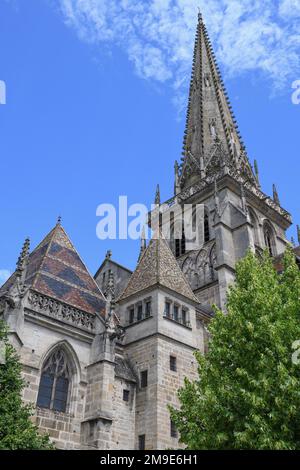 Saint-Lazare Cathedral, Autun, Departement Saone-et-Loire, Region ...