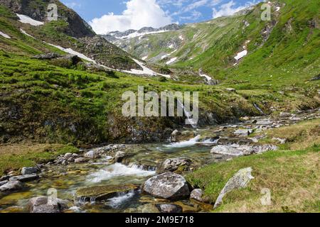 Hike along the Mur, Murursprung, Muhr, National Park Community, UNESCO ...