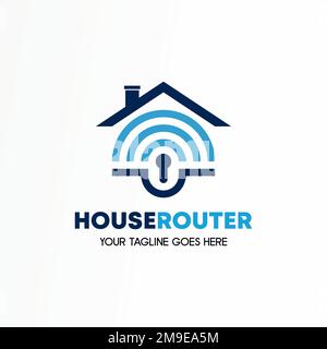 Simple and unique Roof house with wifi signal and hole key Image ...