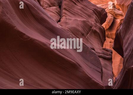 A closeup shot of a red cave illuminated by bright sunlight Stock Photo ...