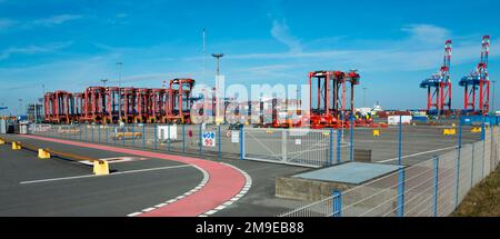 Container Terminal Jade-Weser-Port, Deep Water Port Jade-Weser-Port ...
