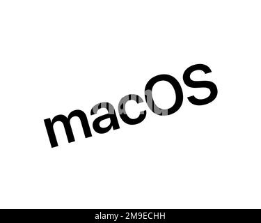 MacOS, Logo, White background Stock Photo - Alamy
