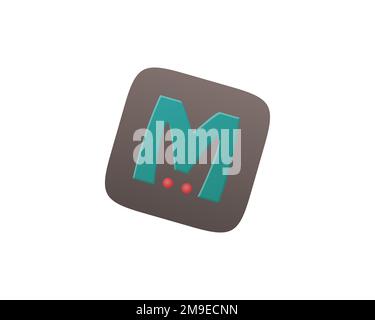 Memcached, rotated logo, white background Stock Photo - Alamy
