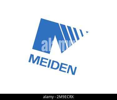 Meidensha, Logo, White background Stock Photo - Alamy