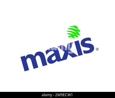 Maxis, Logo, White background Stock Photo - Alamy