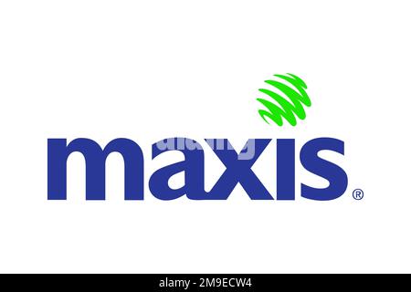 Maxis, Logo, White background Stock Photo - Alamy
