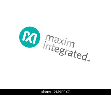Maxim Integrated, Logo, White Background Stock Photo - Alamy