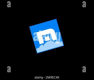 Maxthon, Logo, Black background Stock Photo - Alamy