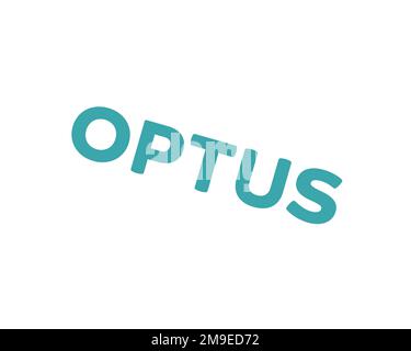 Optus, Logo, White background Stock Photo - Alamy