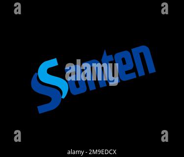 Santen Pharmaceutical, Logo, Black background Stock Photo - Alamy
