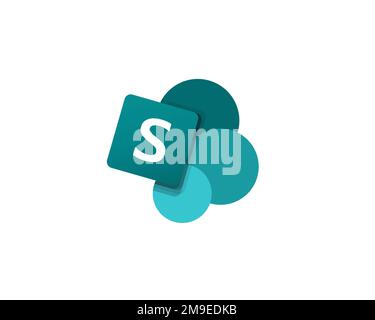 SharePoint, Logo, White background Stock Photo - Alamy