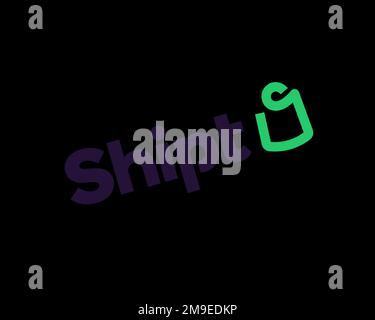 Shipt, Logo, Black background Stock Photo - Alamy