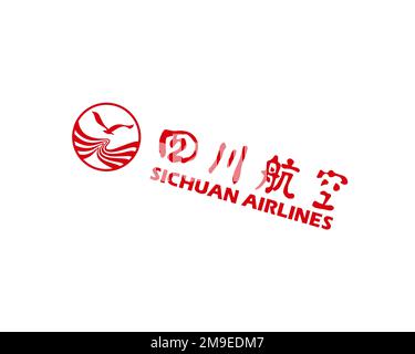 Sichuan Airline, Logo, White background Stock Photo - Alamy
