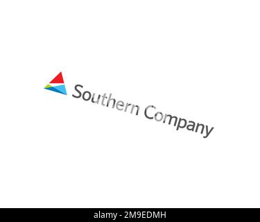 Southern Company, Logo, White background Stock Photo - Alamy