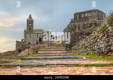Porto Venere, Cinque Terre, Liguria, Italy, Europe, UNESCO World ...