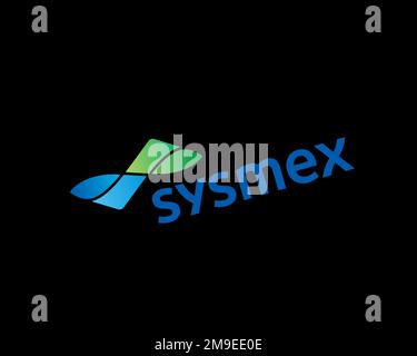 Sysmex Corporation, Logo, Black background Stock Photo - Alamy