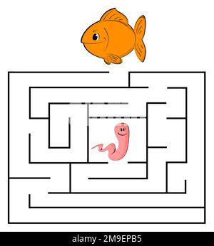 labyrinth with warm Stock Photo - Alamy