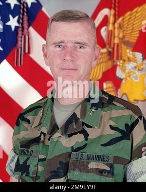 Portrait of US Marine Corps Major General Gregory S. Newbold. (covered ...