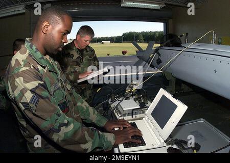 An Airman assigned to the 20th Equipment Maintenance Squadron works to ...