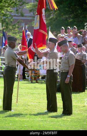 Lieutentant General John Rhodes, Commanding General Marine Corps Combat ...